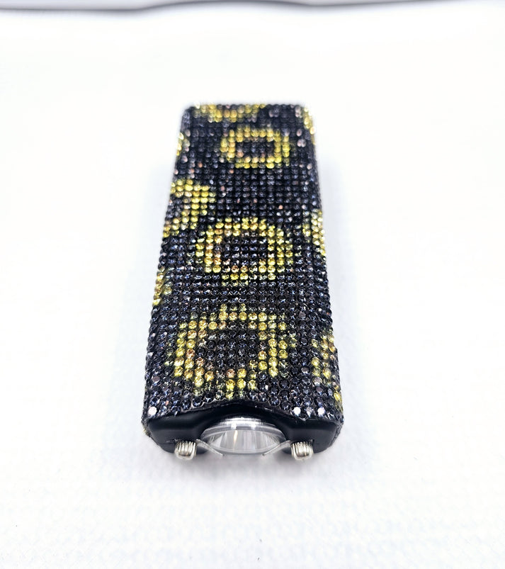 Sunflower | Rhinestone Taser I Flashlight – Daisy Chain Defense